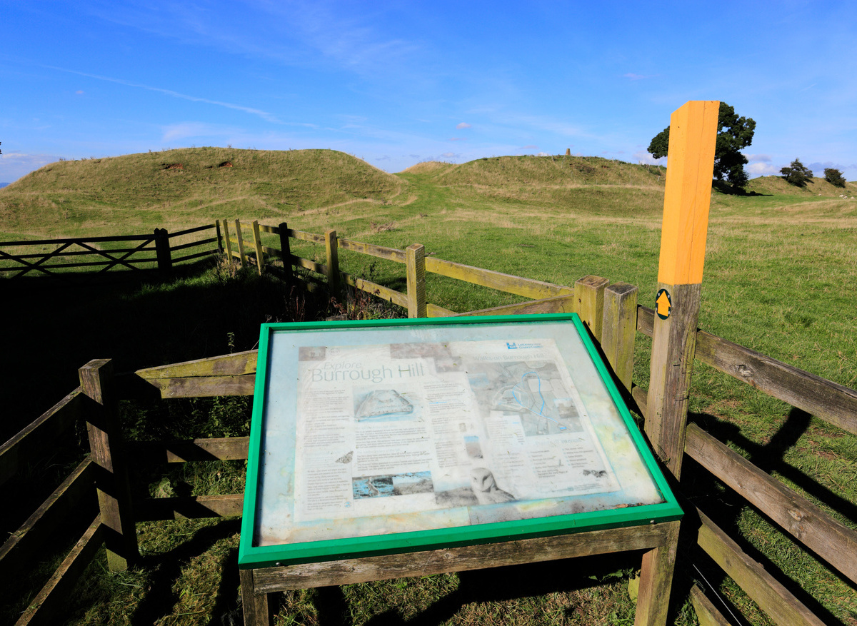 Guided Walk of Burrough Hill Council for British Archaeology