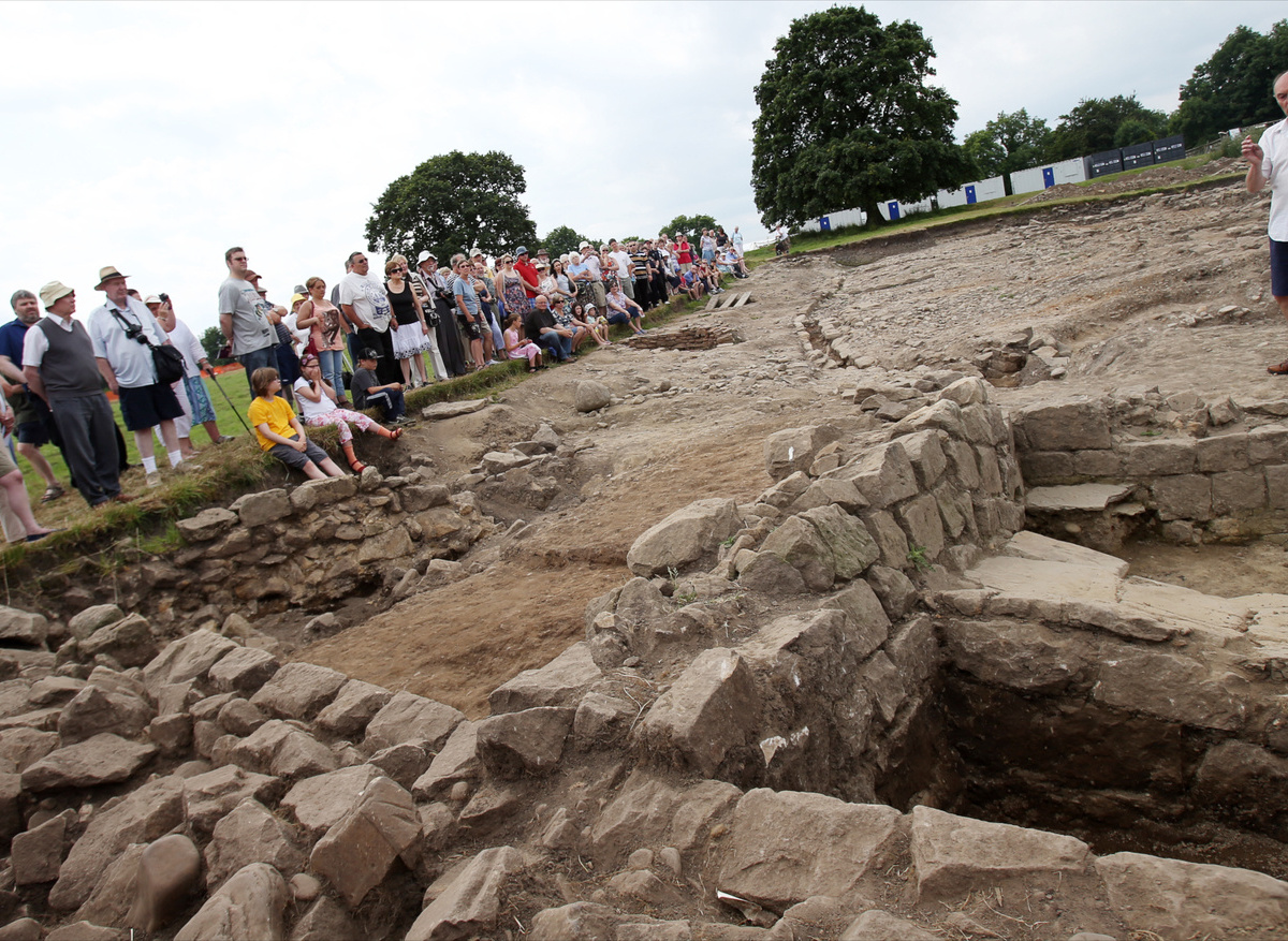 Binchester Fort Roman Army Weekend 2023 Council for British Archaeology